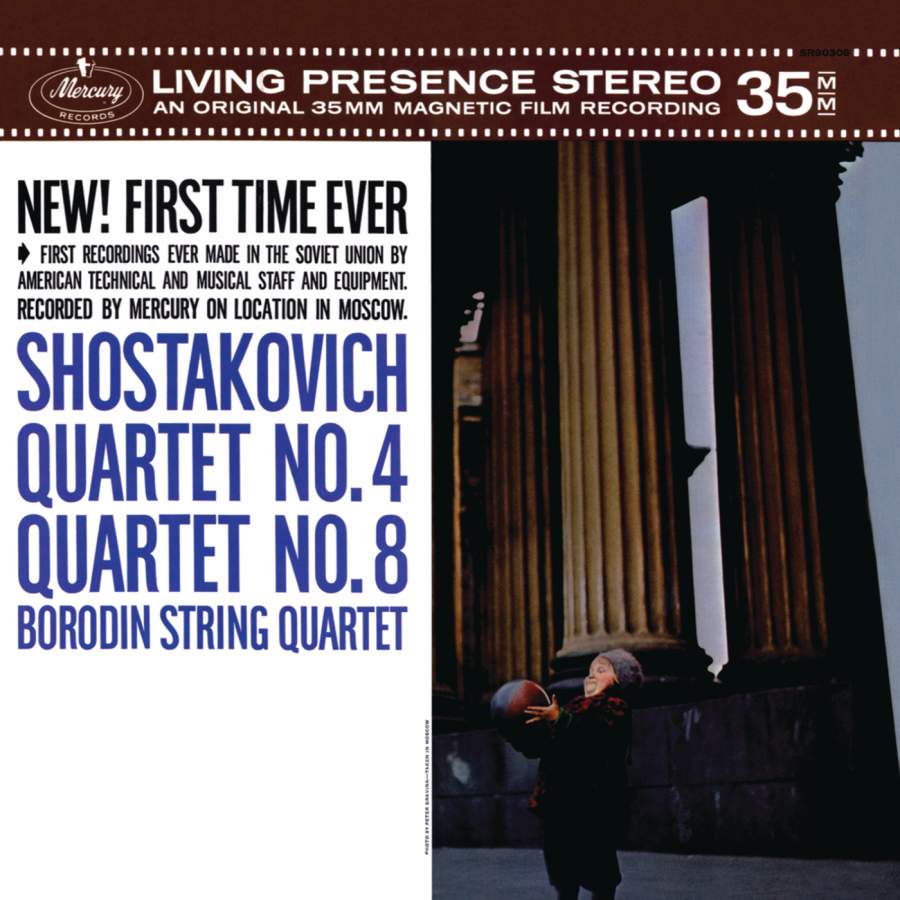 Shostakovich, Borodin String Quartet | Quartets Nos. 4 And 8 | Vinyl
