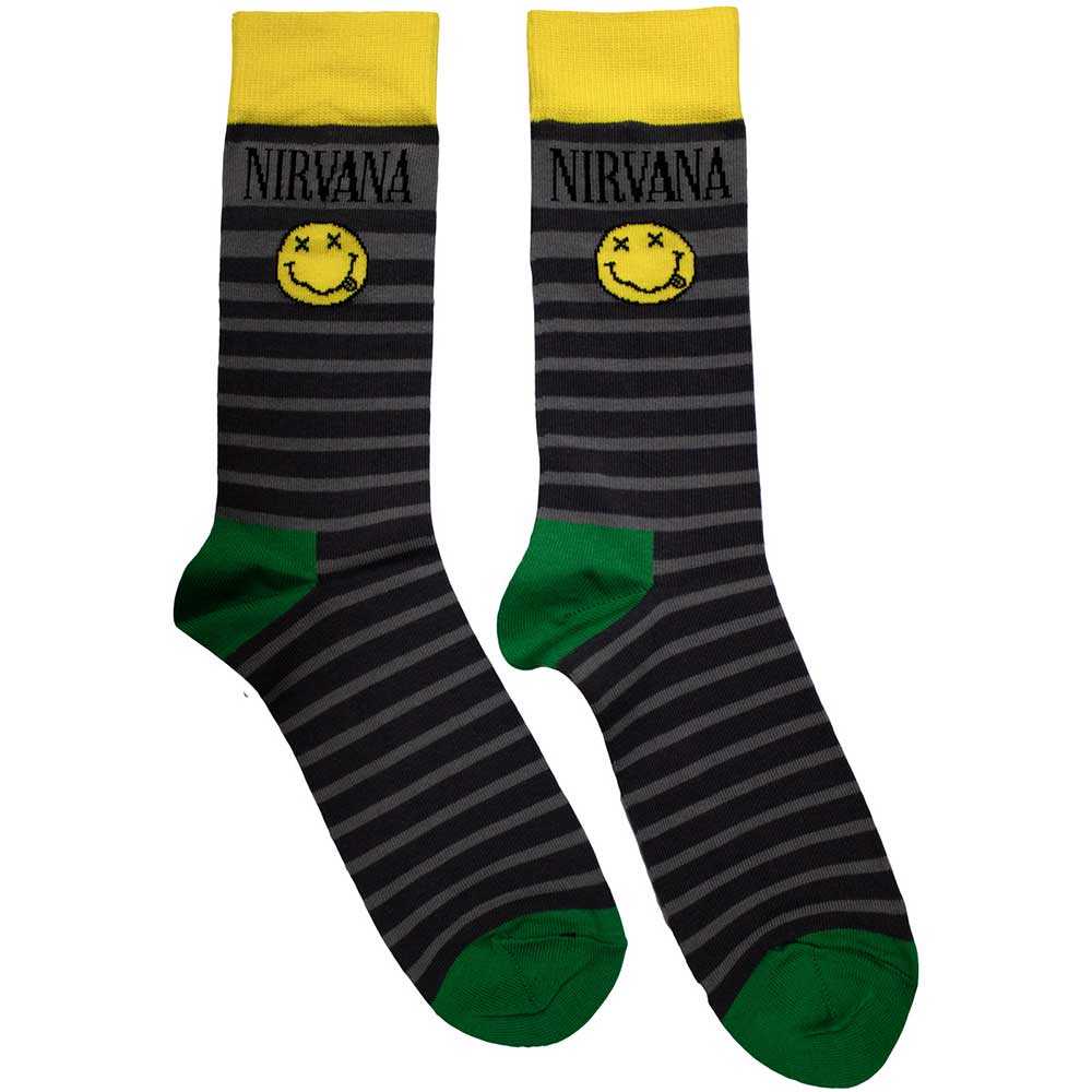 Nirvana | Yellow Smiley Pattern