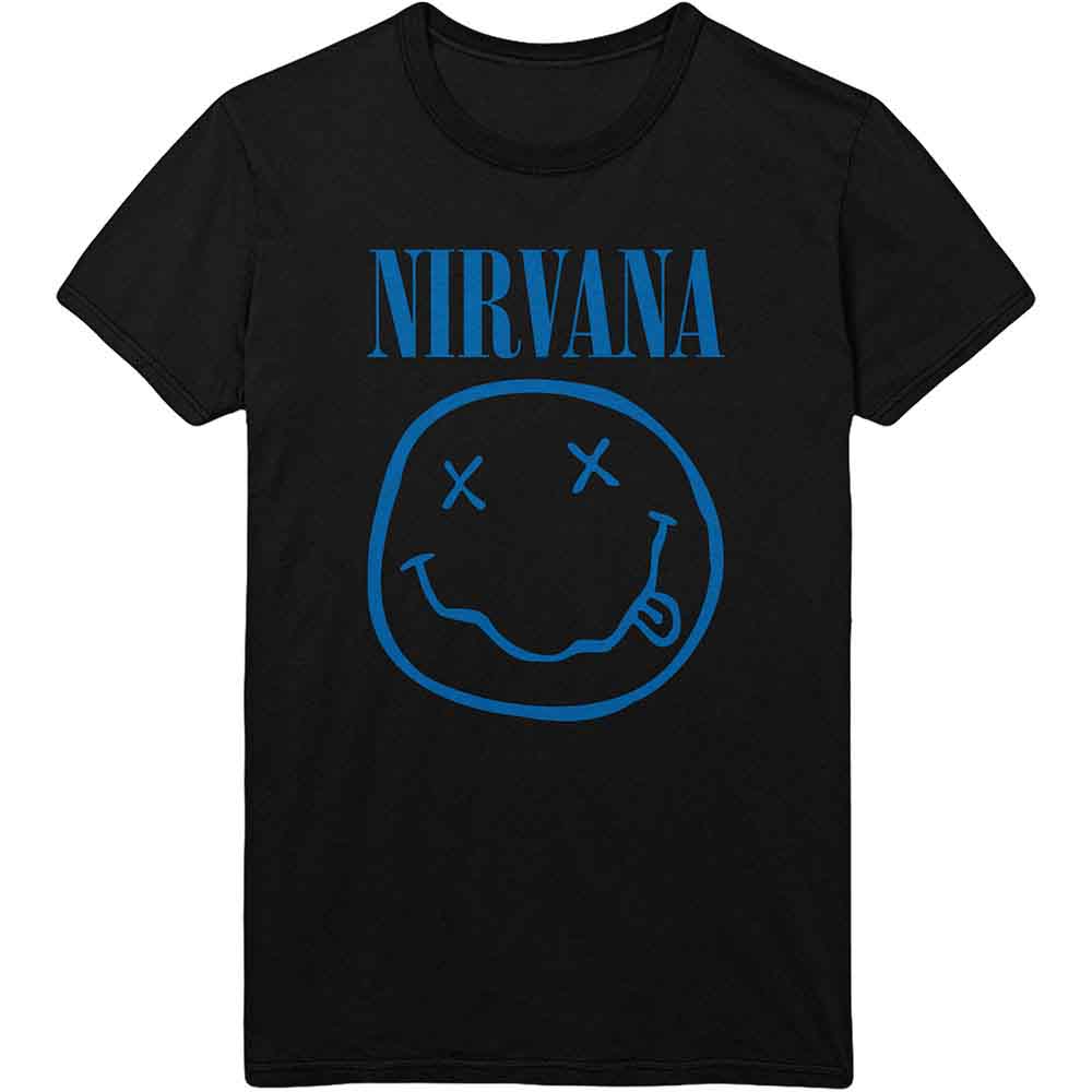Nirvana | Blue Happy Face