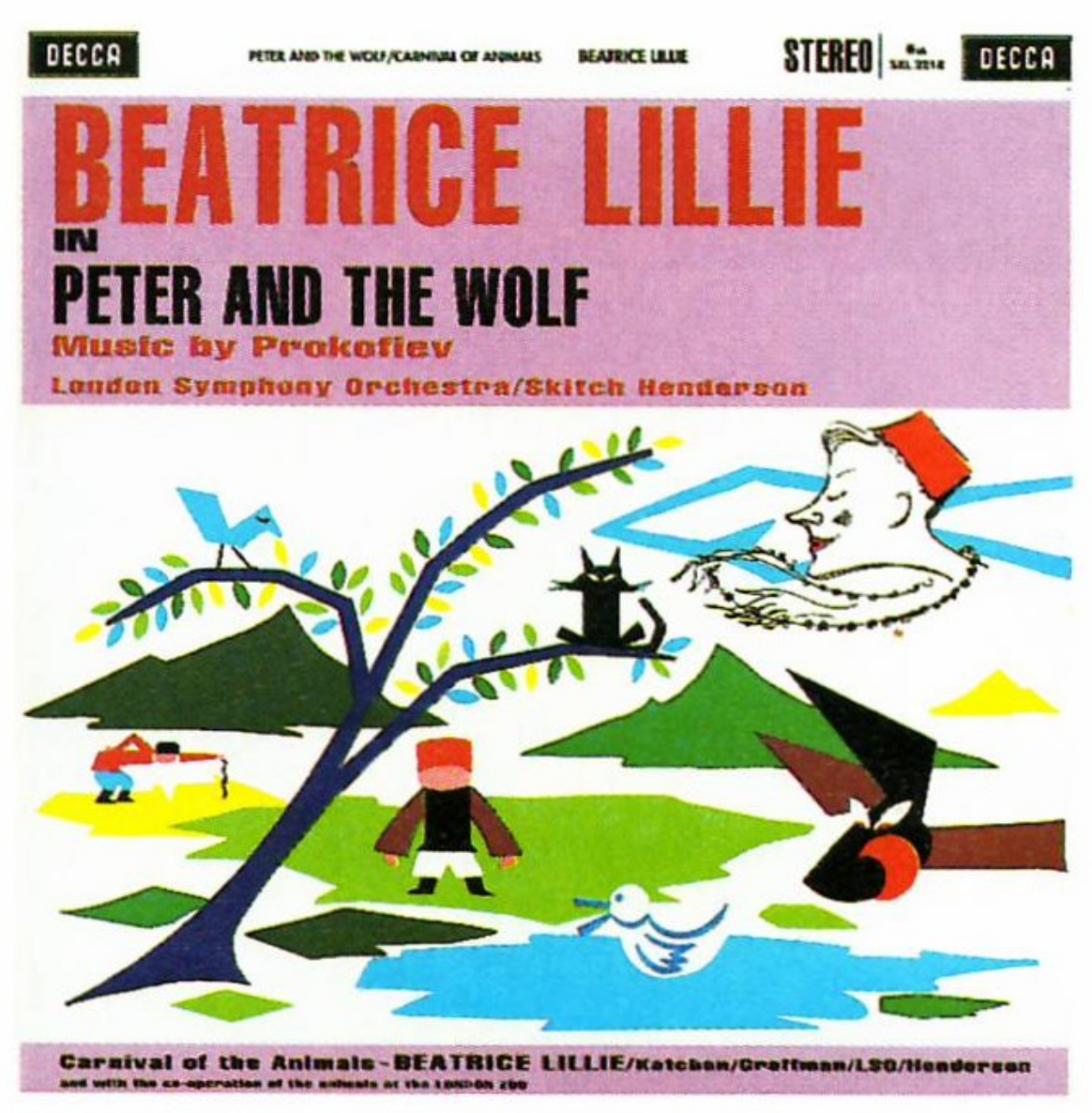 Prokofiev/Saint-Saëns: Beatrice Lillie with London | Peter And The Wol
