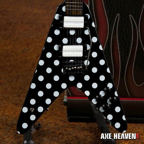 Randy Rhoads | Randy Rhoads Harpoon Polka Dot V Mini Guitar Replica Co ...